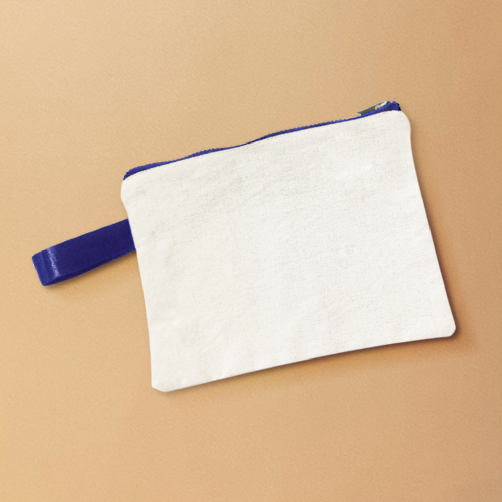 Canvas Travel Pouch with Handle