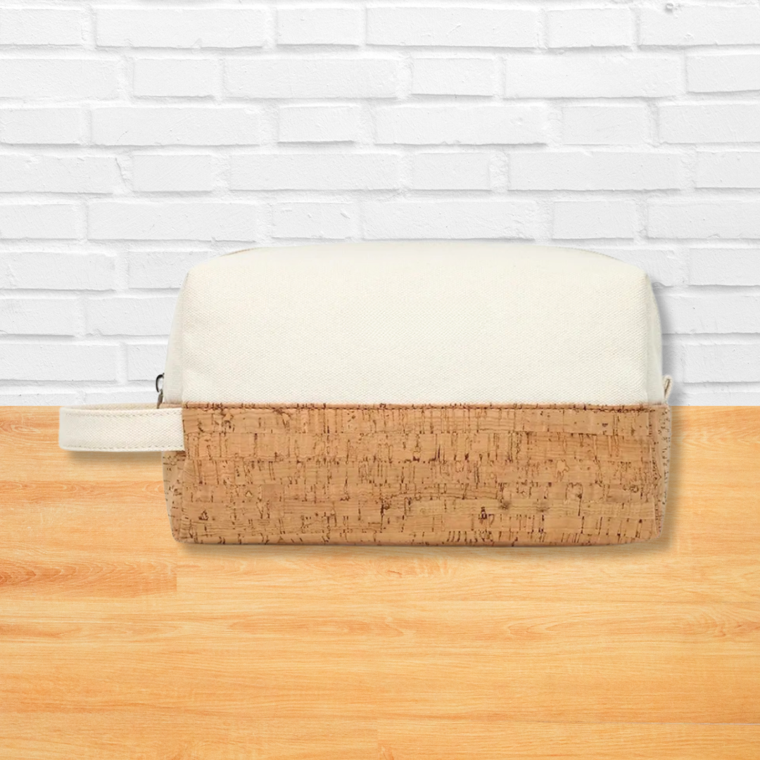 Eco Cork Canvas Storage Pouch