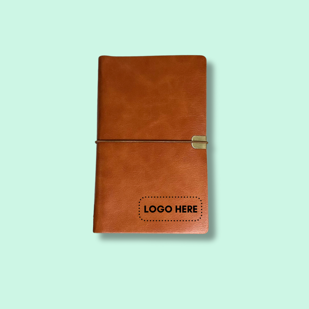 A6 Reflective Leather Journal